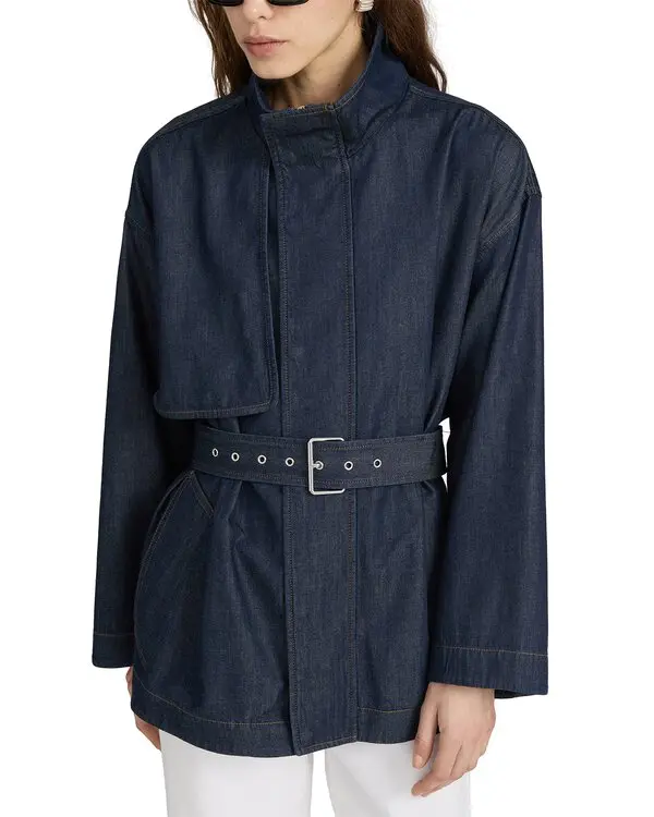 FRAME The Short Field Trench Jacket