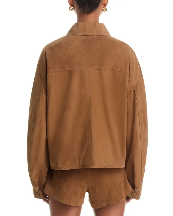 FRAME Suede Utility Jacket