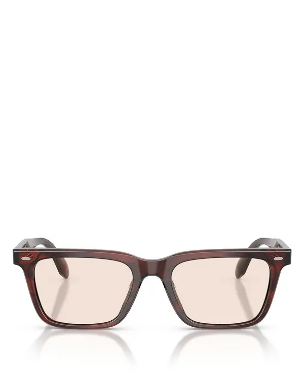 Oliver Spencer Rectangular Sunglasses 52mm