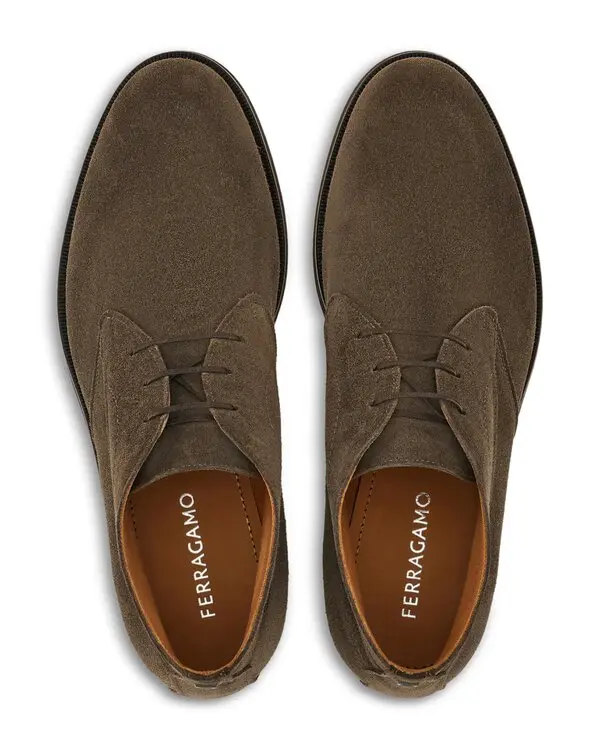 FERRAGAMO Suede Ankle Boots