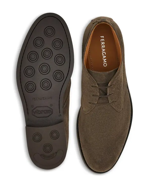 FERRAGAMO Suede Ankle Boots
