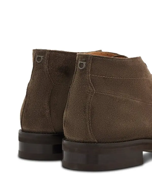 FERRAGAMO Suede Ankle Boots