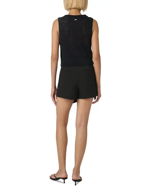 TOCCIN Stella Button Wrap Skort - Jet
