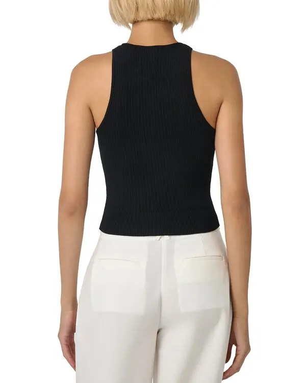 TOCCIN Avery Racer Tank Top - Jet