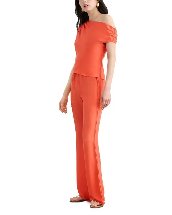 TOCCIN Veda Off The Shoulder Top - Flame
