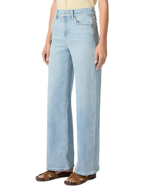 Paige Anessa High Rise Wide Jeans - Coliseum
