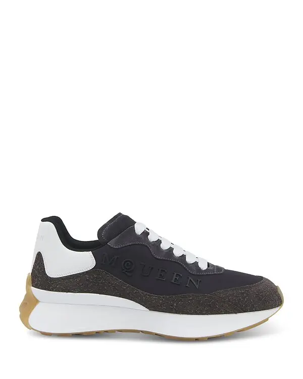 Alexander McQueen Leather & Suede Sneakers