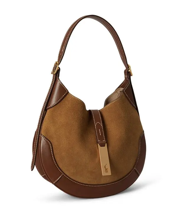 Polo Ralph Lauren Suede Shoulder Bag