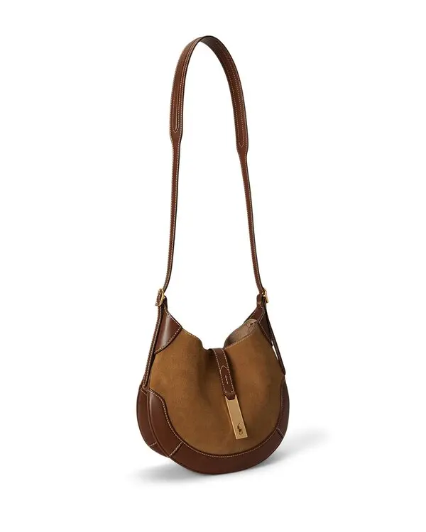 Polo Ralph Lauren Suede Shoulder Bag