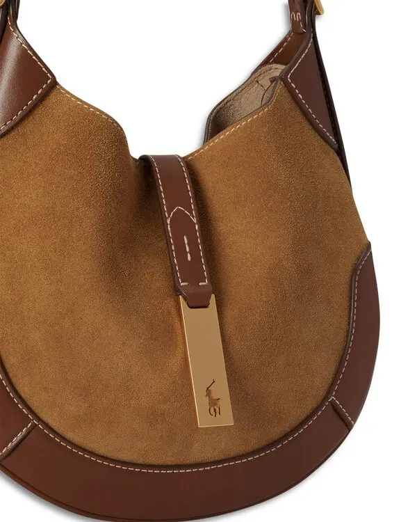 Polo Ralph Lauren Suede Shoulder Bag