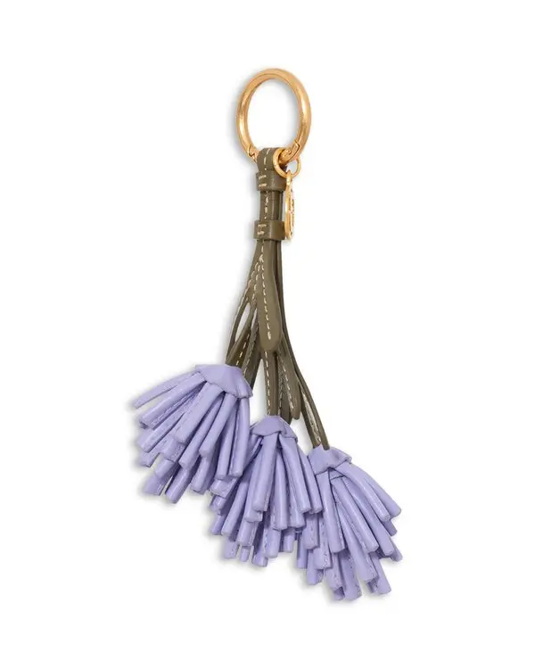 Gerard Darel Lavande Leather Keychain
