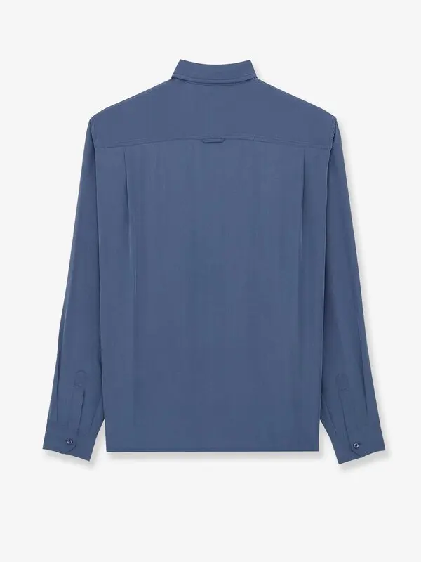 Saint Laurent Certified Viscose And Silk Shirt