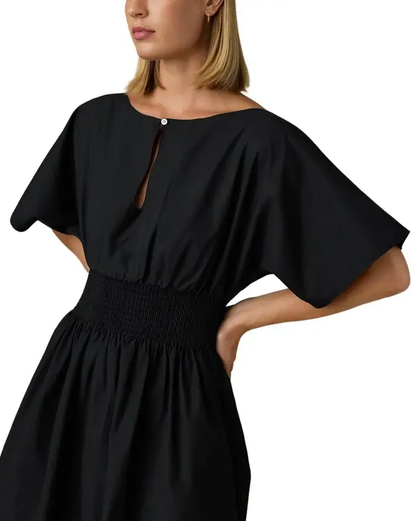 Faherty Brand Elia Mini Smocked Dress