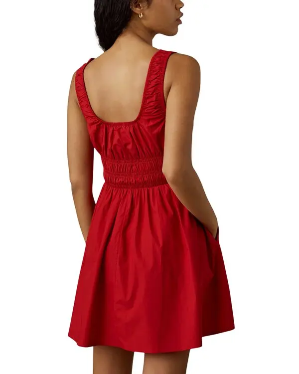Faherty Brand Coastal Poplin Sunseeker Mini Dress
