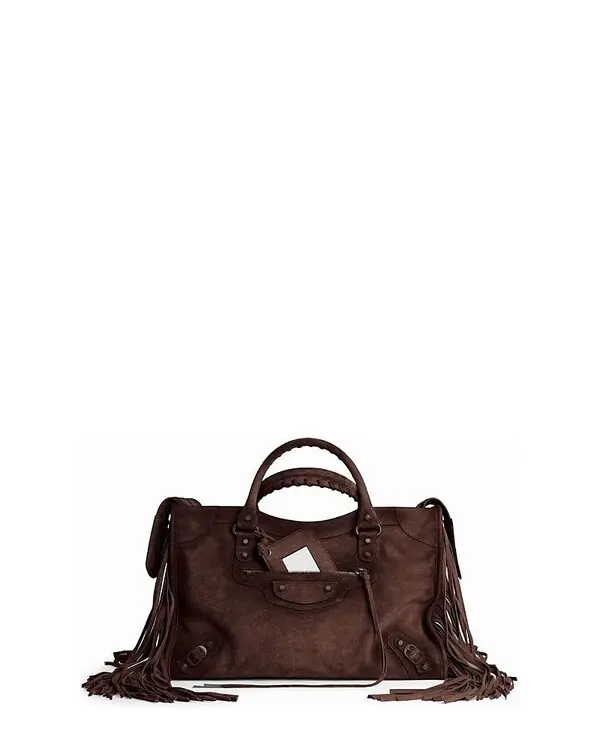 Balenciaga Le City Bag Medium - Light Espresso