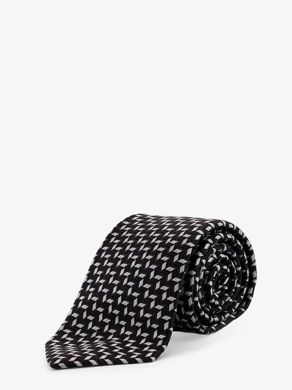 Giorgio Armani Silk Tie - Black