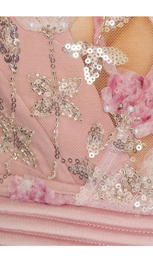 ZHIVAGO Embroidered Sequin Jumpsuit