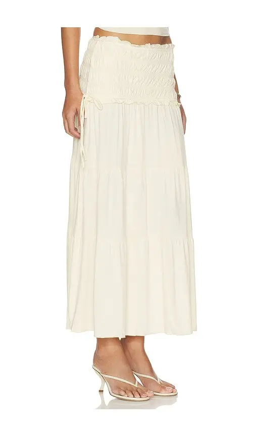 TIGER MIST Denali Maxi Skirt In Beige