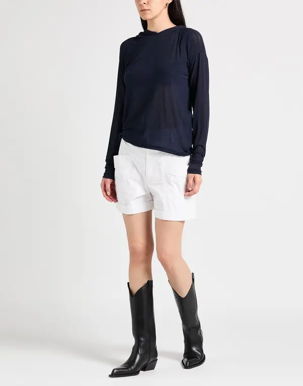 CARACTÈRE Hooded Sweater In Viscose, Polyamide, Cashmere, And Elastane