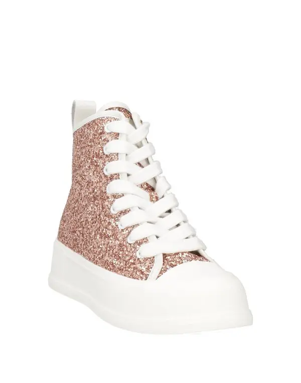 TOSCA BLU High-top Glitter Sneakers