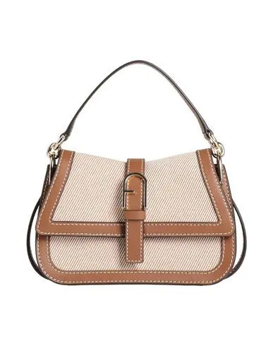 Furla Handbag Leather, Textile Fibers - Black
