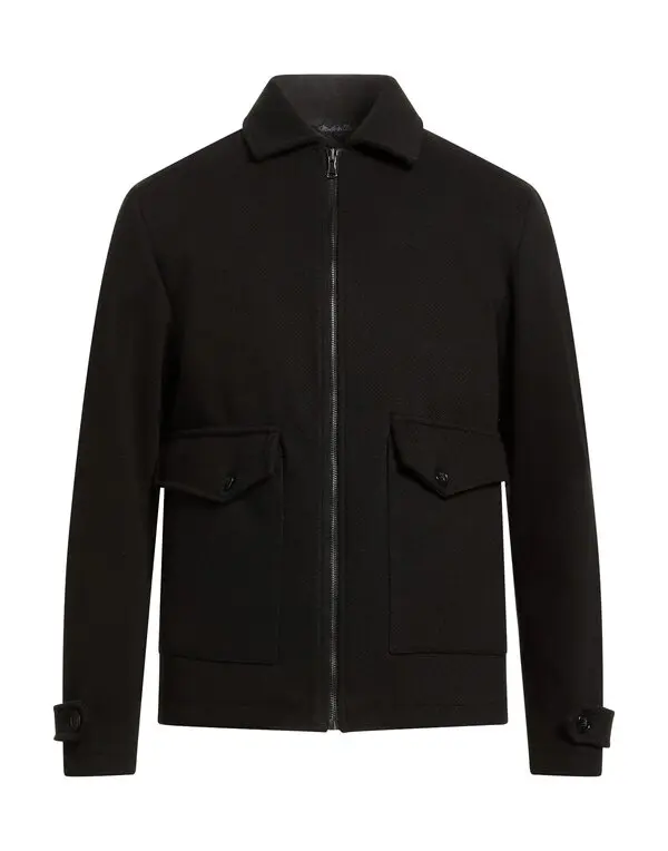 EXTE Jacket Midnight Size Polyester, Viscose, Wool - Black