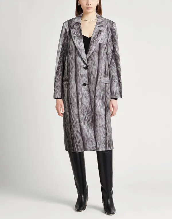 MEIMEIJ Overcoat & Trench Coat Size Polyester