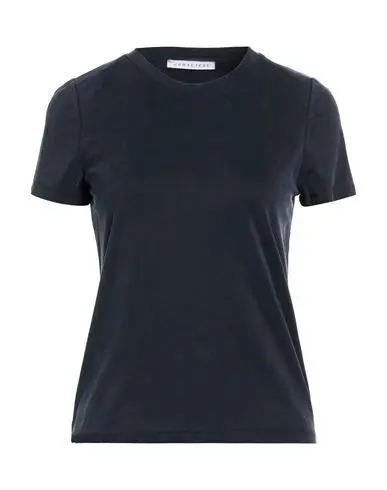 CARACTÈRE Midnight Cupro T-shirt With Elastane - Blue