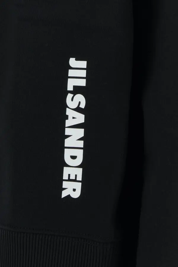 JIL SANDER Cotton Sweatshirt With Printed Logo