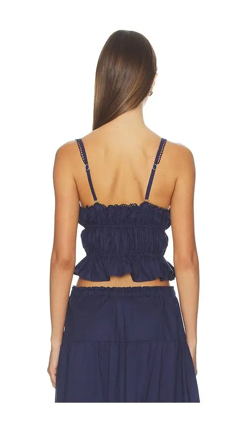 Peixoto Amelia Cropped Top