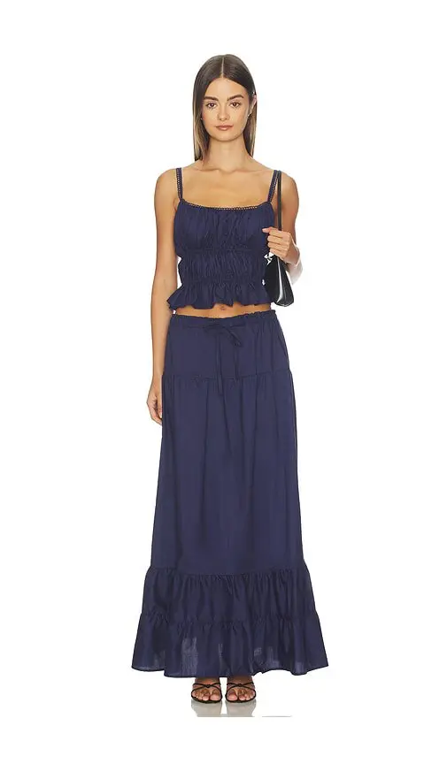 Peixoto Amelia Cropped Top