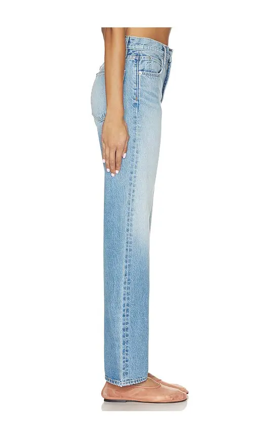 SLVRLAKE Kendra Straight Leg Jeans - Blue
