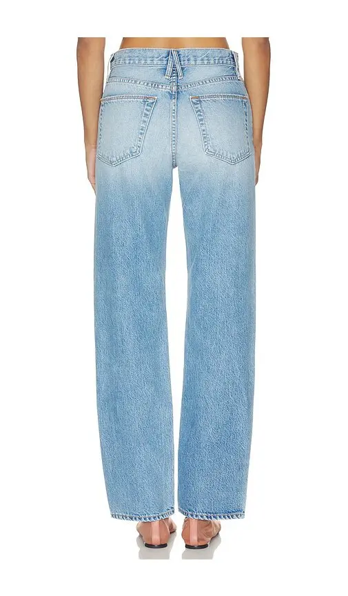 SLVRLAKE Kendra Straight Leg Jeans - Blue