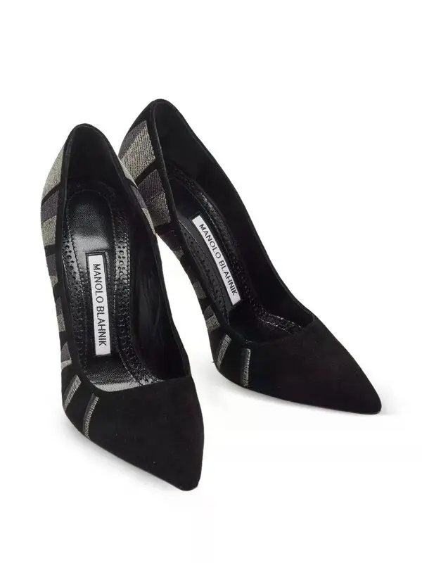 Manolo Blahnik Bb Embroidered Pumps