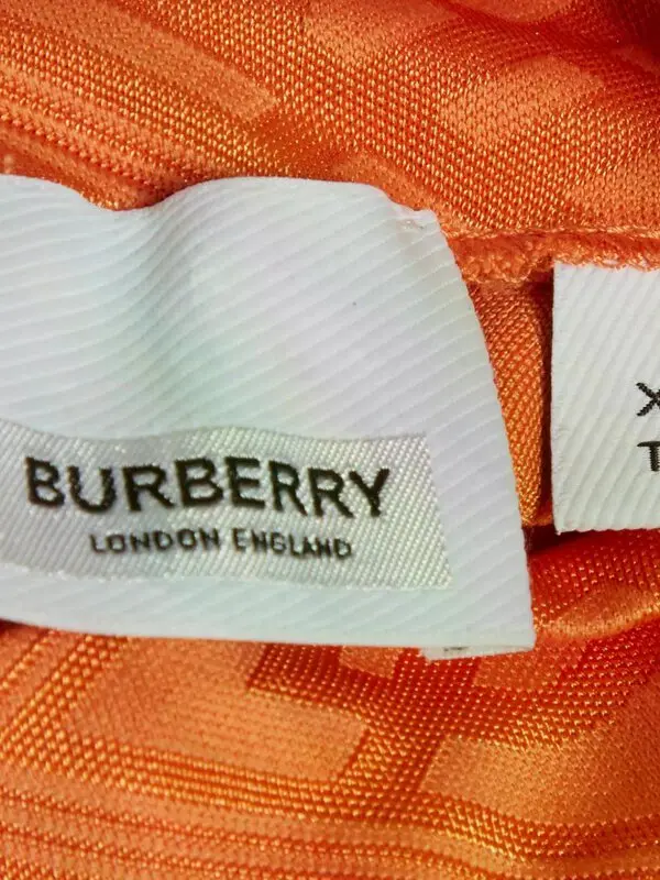 Burberry Monogram Jacquard Turtle Neck Top