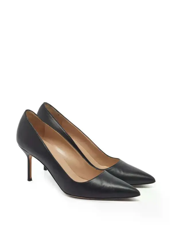 Manolo Blahnik Bb Pointed-toe Pumps - Black