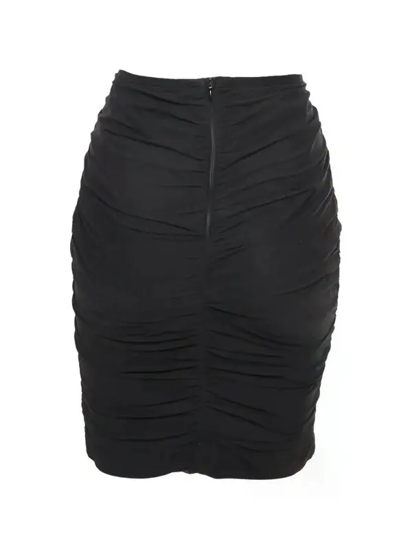 ARMANI Ruched Mini Skirt