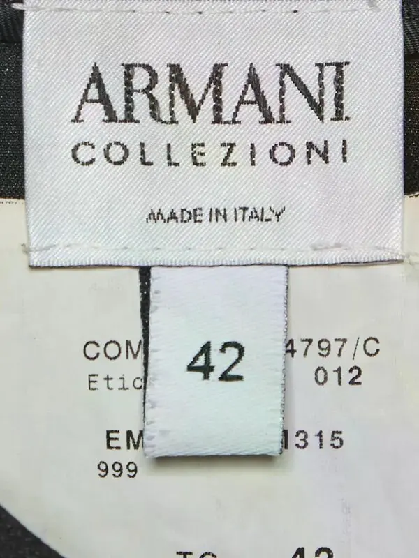 ARMANI Ruched Mini Skirt