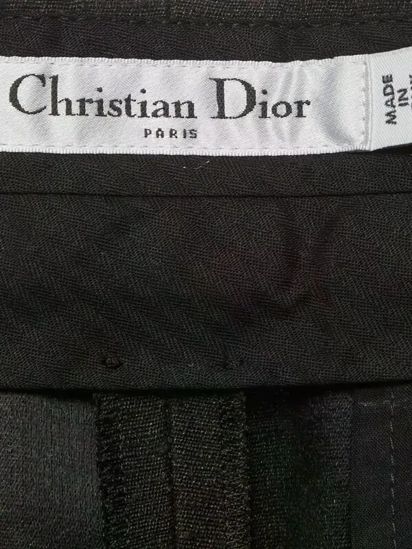 Dior Silk Cropped Trousers