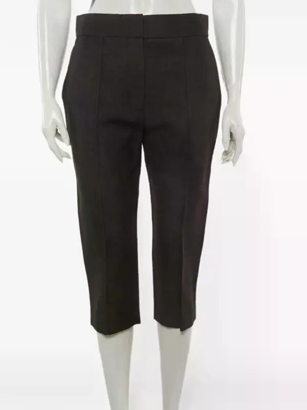 Dior Silk Cropped Trousers
