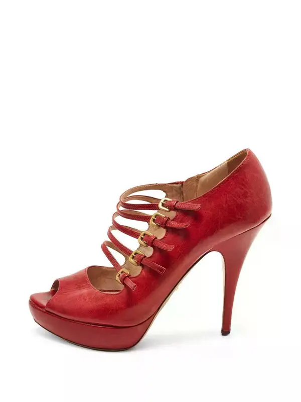 Prada Platform Strappy Pumps