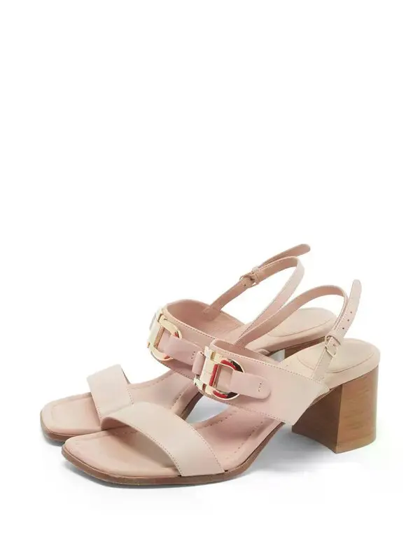 FERRAGAMO Gancini Slingback Sandals