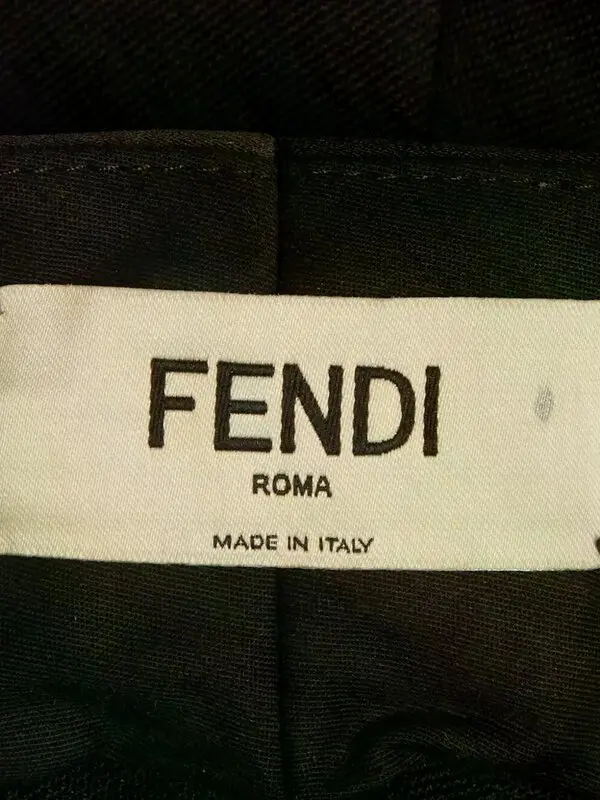 Fendi Tailored Wool Trousers