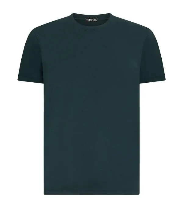 TOM FORD Crew-neck T-shirt - Green