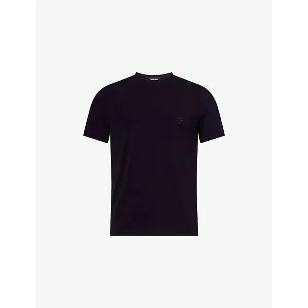 Giorgio Armani Short-sleeve Logo Jersey T-shirt - Must