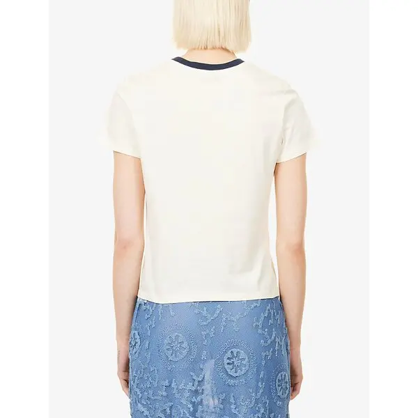 SIR. Crew-neck Short-sleeve Cotton T-shirt