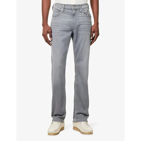 Paige Federal Slim-straight Stretch Denim Jeans