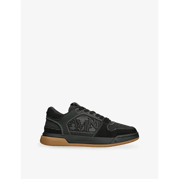 Amiri Classic Suede And Leather Trainers