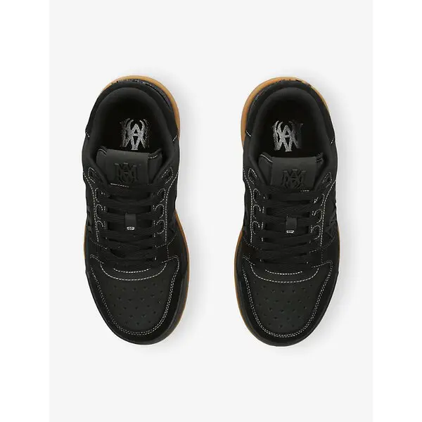 Amiri Classic Suede And Leather Trainers