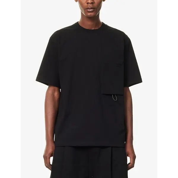 Bottega Veneta Compact Patch-pocket Cotton-jersey T-shirt